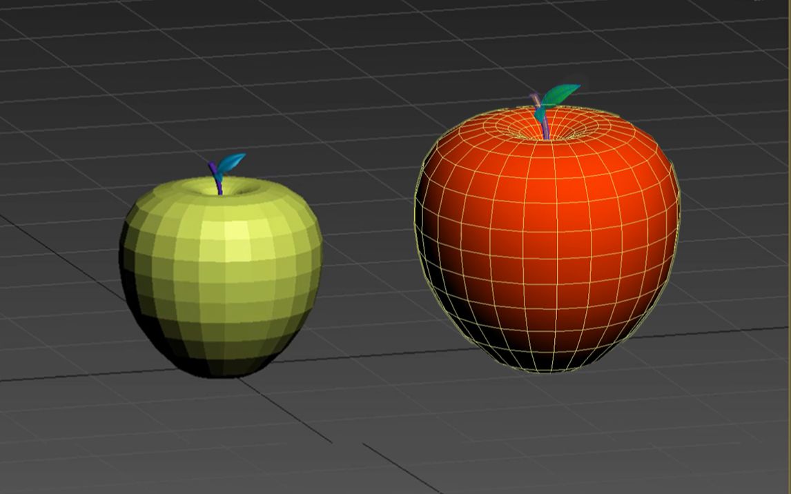 【3DMAX建模】用3DMAX教你如何制作一颗苹果、小白千万不要错过...