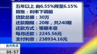 贷款30万20年还清 能省上万利息[新闻早报]