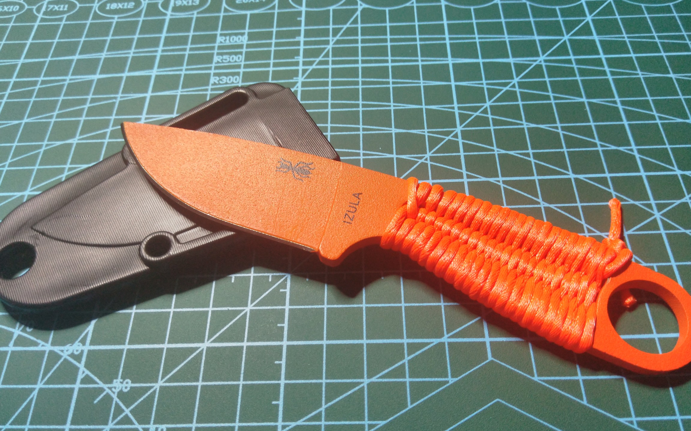 如何给你的爱刀缠伞绳?刀柄伞绳缠绕教学