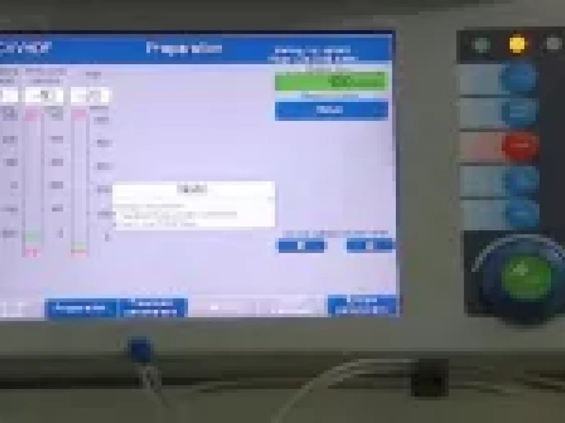 费森尤斯CRRT的预冲和治疗以及结束流程