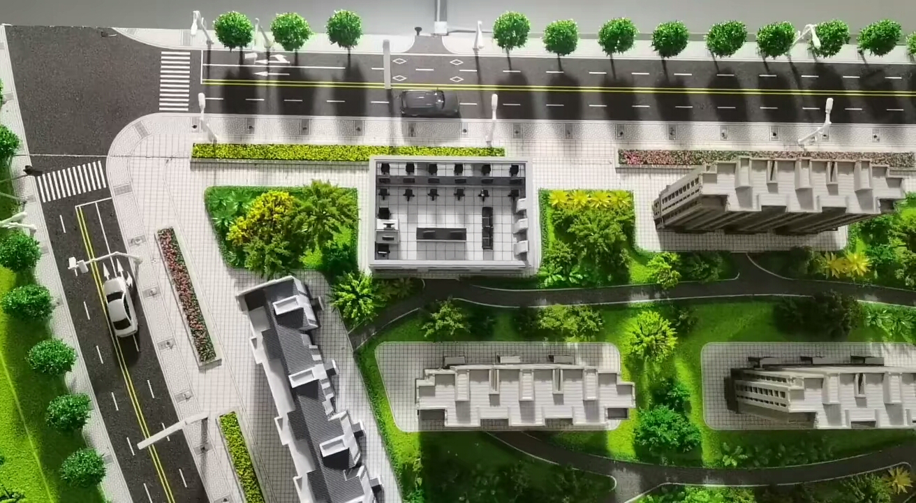智慧交通沙盘模型制作 定制社区沙盘