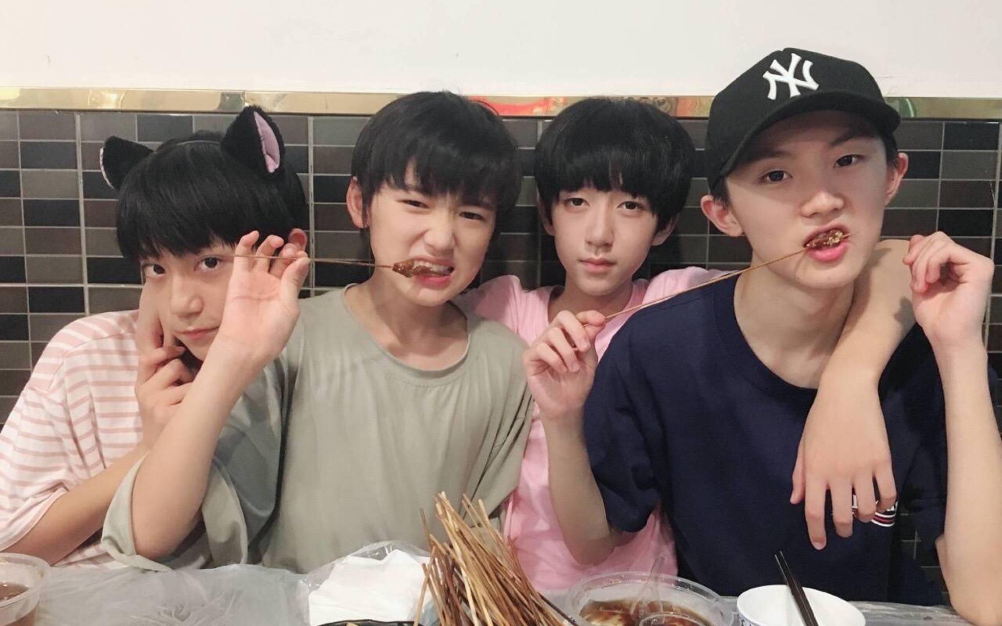 tf家族重庆行之 get同款