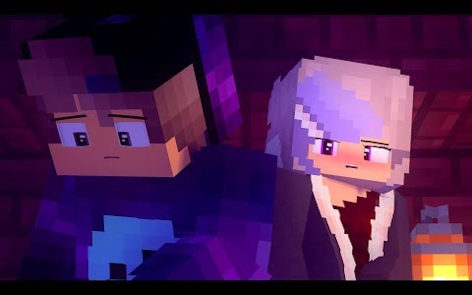 (Minecraft动画)恋爱时的内心压力!