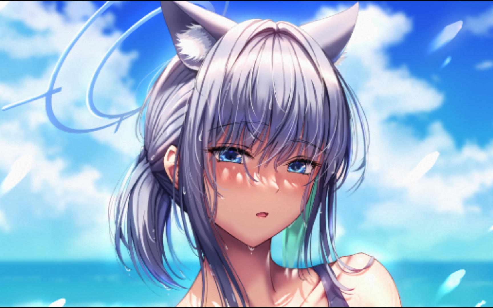 【碧蓝档案】白子,来到老师的世界