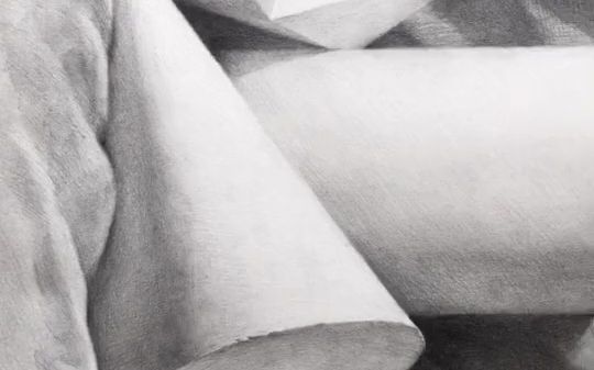 基础素描石膏几何体画法步骤