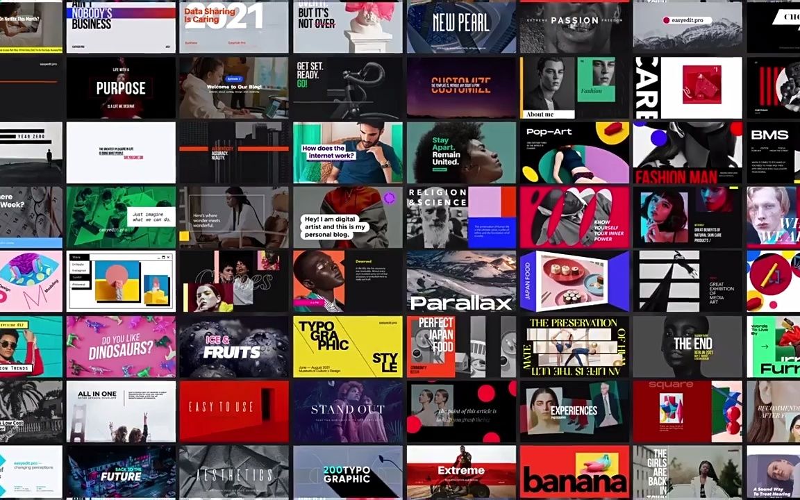 AE脚本-350种视频媒体广告宣传设计字幕条标题动画V6.1