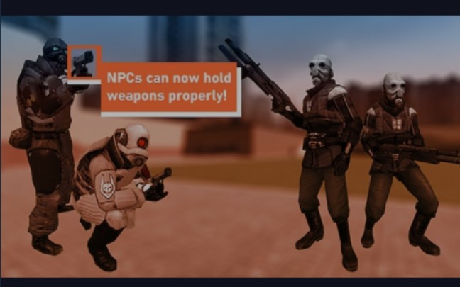 [gmod模组推荐]联合军可使用大部分武器_哔哩哔哩bilibili_半条命