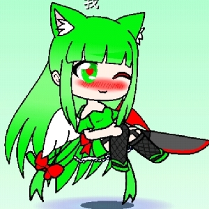 一只可爱的小绿 