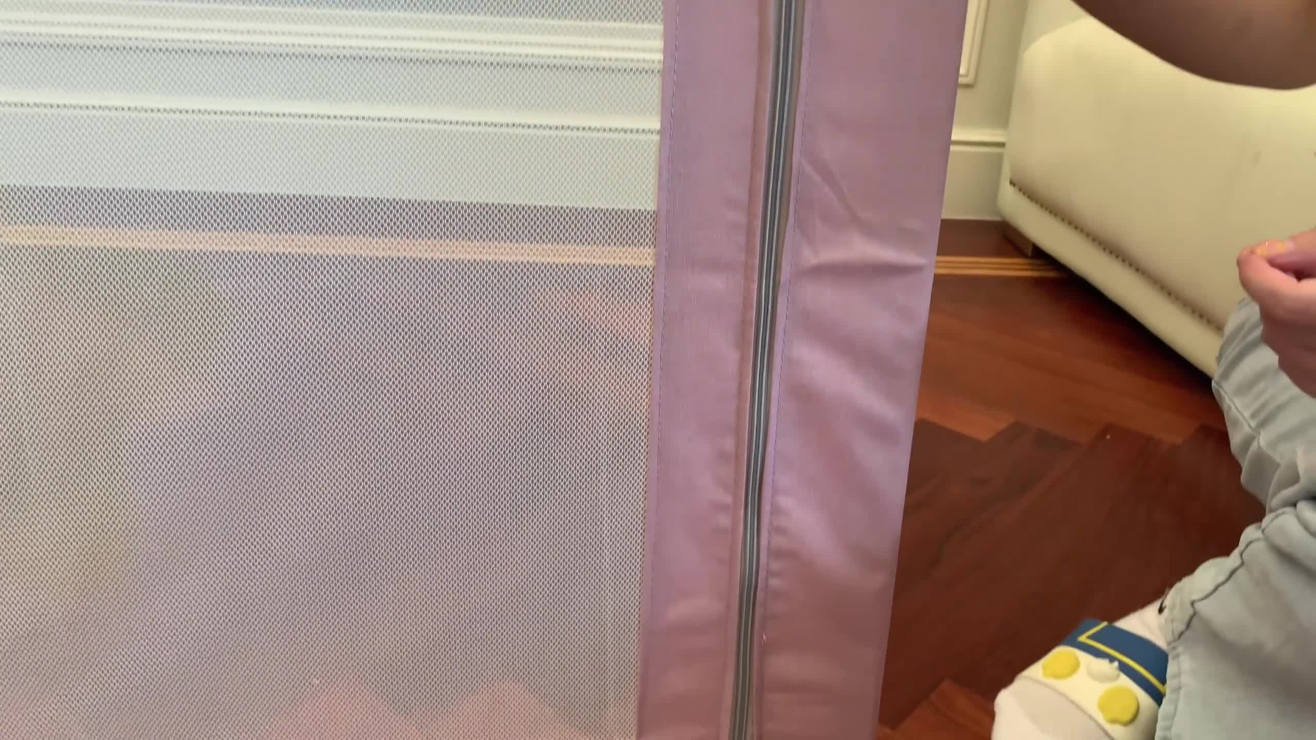 床围栏安装视频