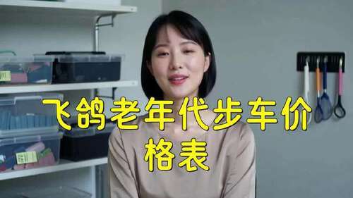 揭秘飞鸽老年代步车价格!从千元到万元,哪款最适合爸妈?