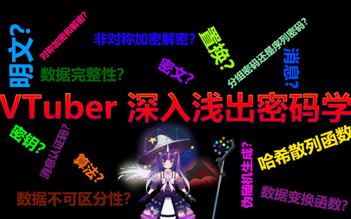 VTuber 深入浅出应用密码学 4-3.概念理论为什么成立的数学基础 & ...
