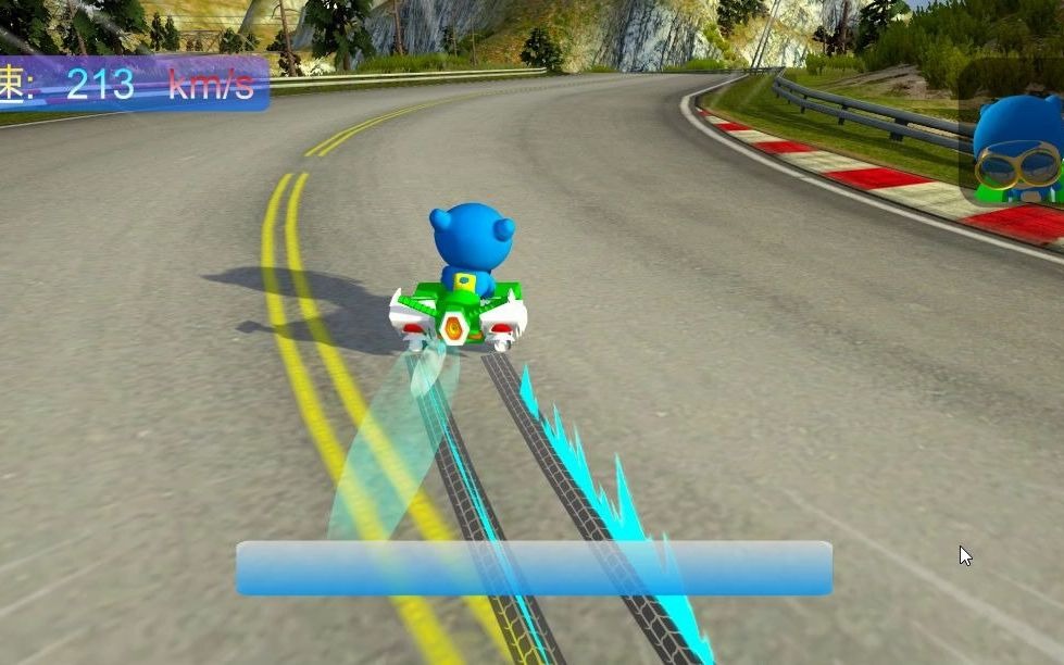 尝试用unity还原qq飞车手感,但是却只能找到跑跑卡丁车的模型