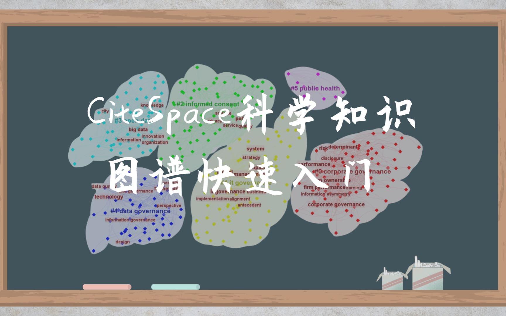 CiteSpace科学知识图谱文献计量工具快速入门