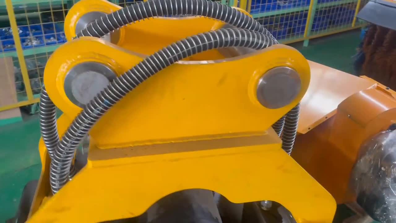 高频率液压平板振动夯 双向平板振动器 振动夯挖机 夯实器