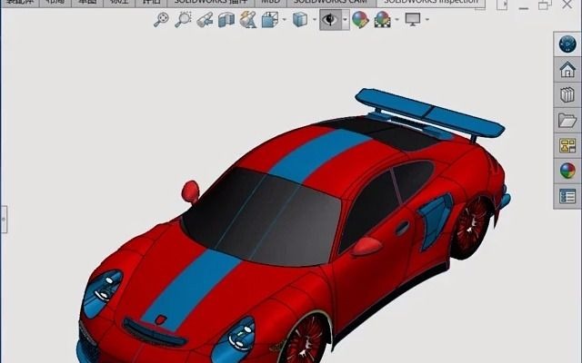 SolidWorks汽车模型2