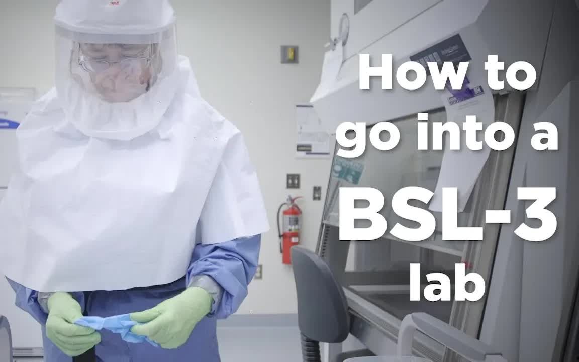 【Biosafety Level 3 Lab Entry】进入BSL-3生物安全实验室的步骤 ...