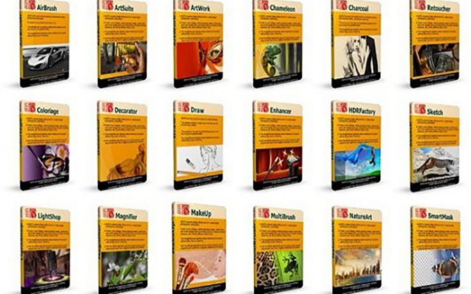 PS插件:特效滤镜插件合集包 AKVIS Plugins Bundle 2019 免费下载附...