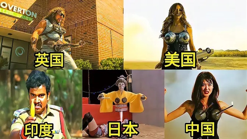 盘点各国奇葩武器,你觉得哪个更厉害,美国的奇葩武器好炫酷