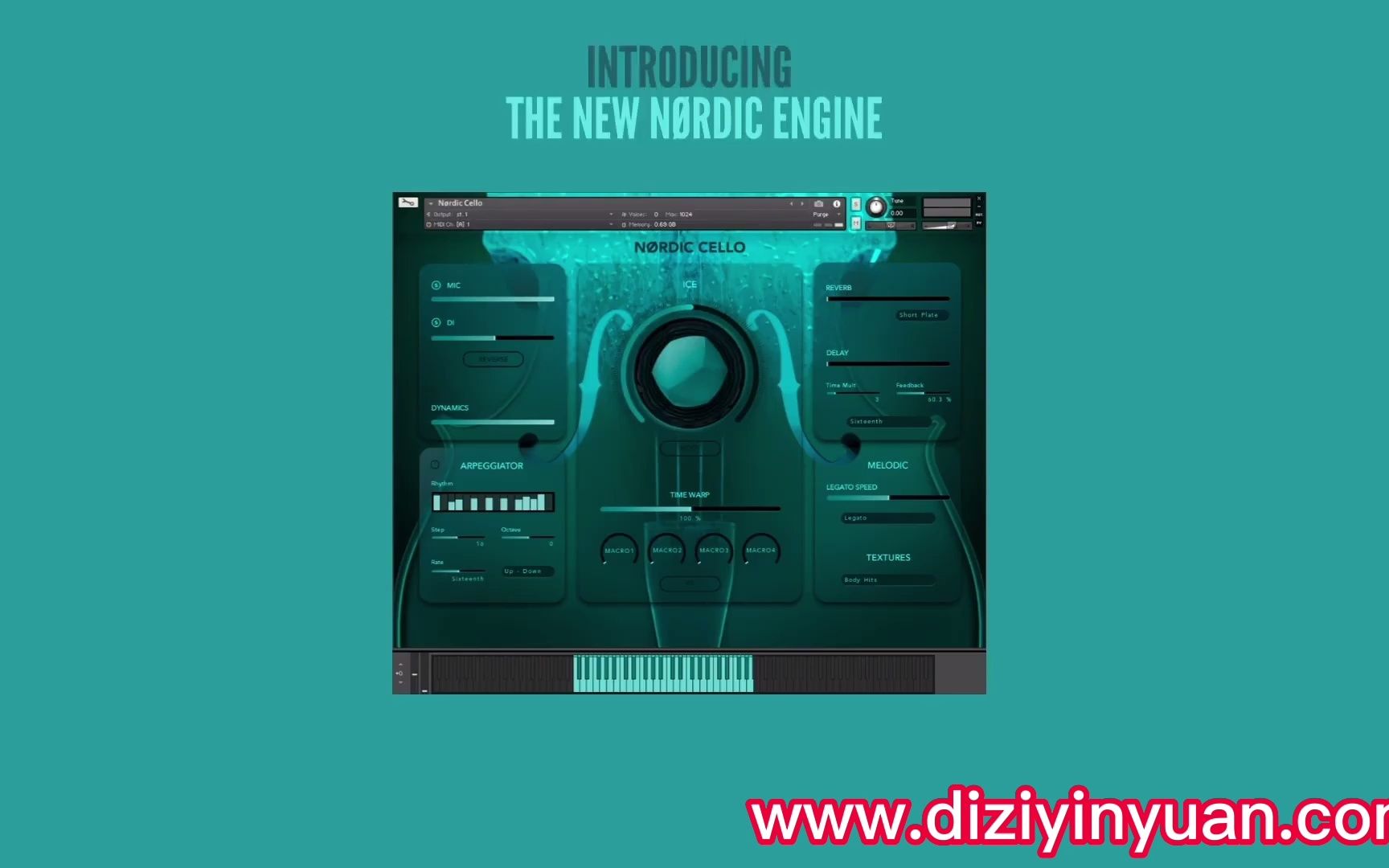 Have Audio NØRDIC CELLO Kontakt的使用教程