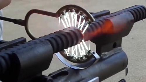 这种焊接工具还是第一次见,和传统的焊枪不一样,焊接的方法也不一样