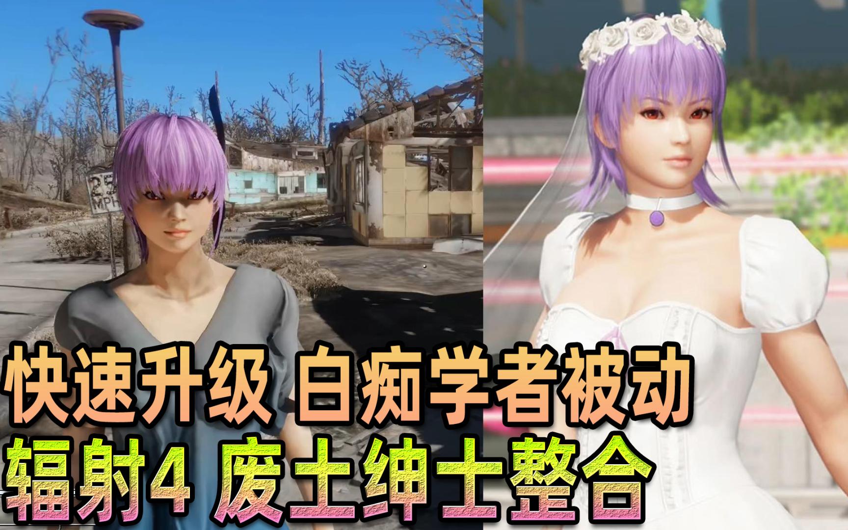 【辐射4问题教程25B】快速升级氮气加速 白痴学者被动增益技能【van...