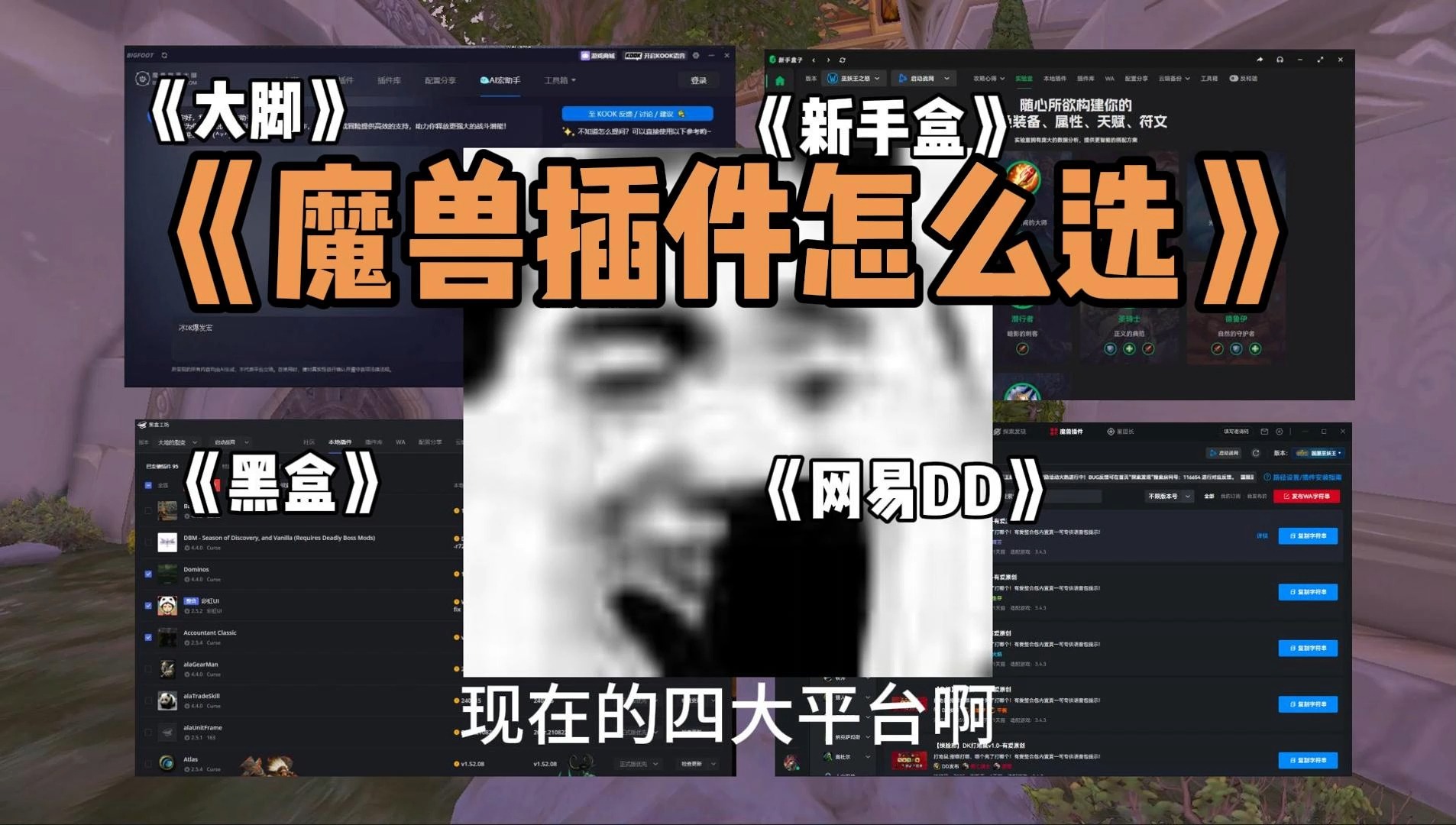 魔兽插件怎么选