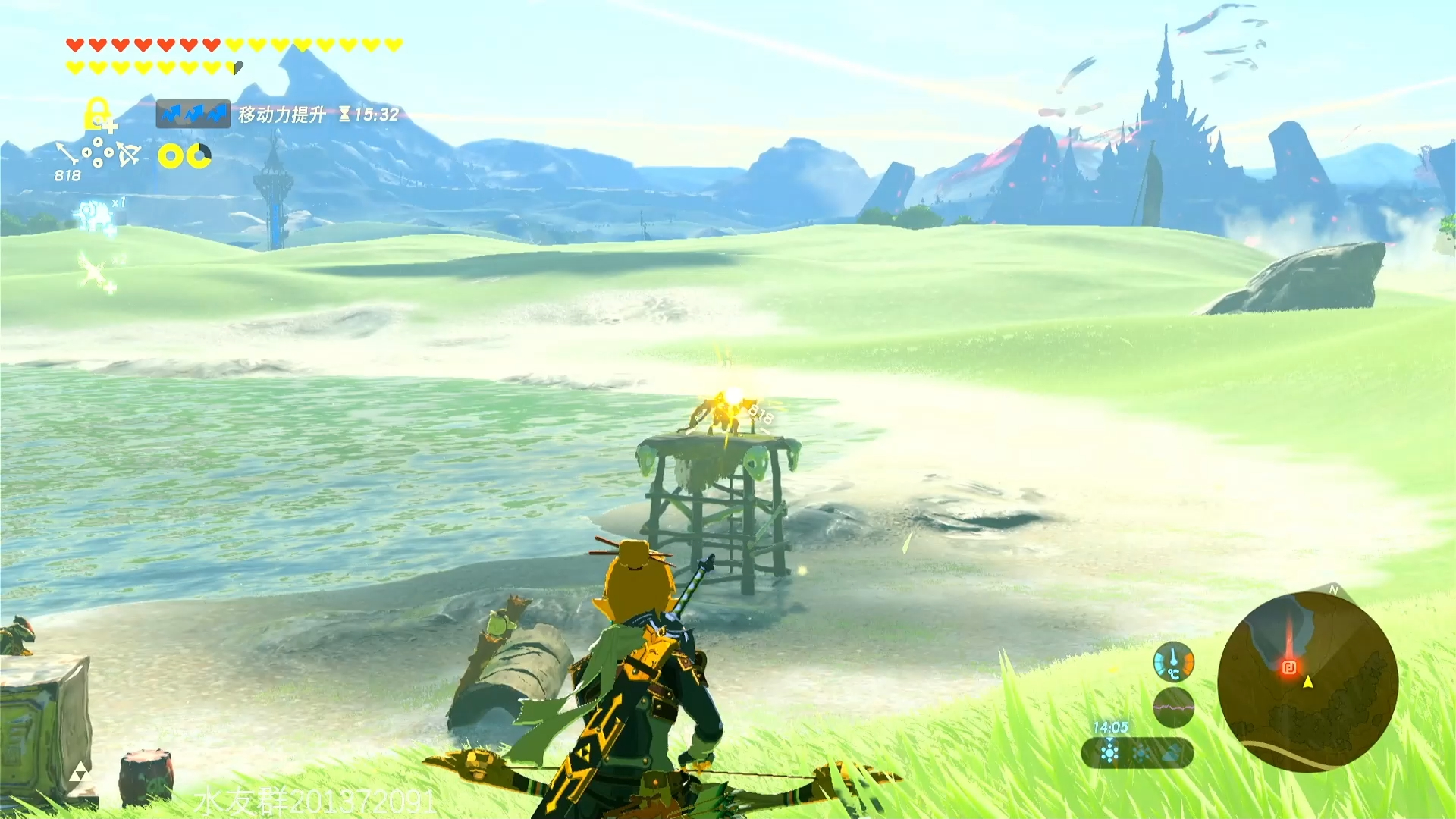 全偷袭刺客流-平原怪物营地-旷野之息_塞尔达传说