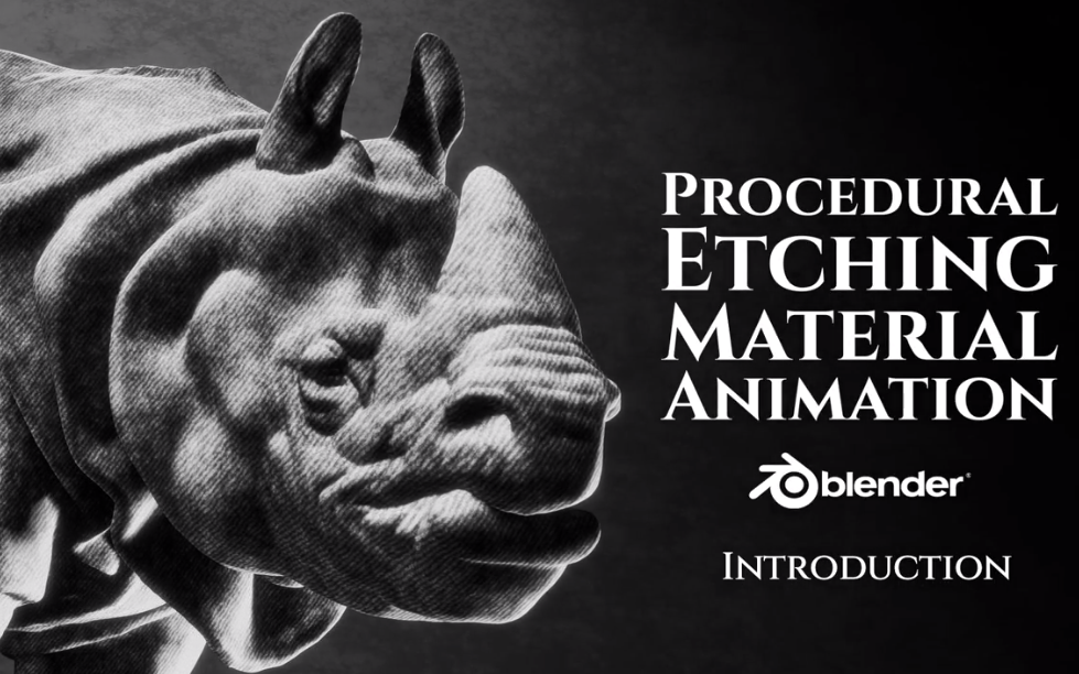 「福利」「中英字幕」Blendermarket - Blender 3D动态性程序化蚀刻...