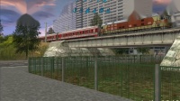 DF4DK 3278牵引塞拉门25G出站