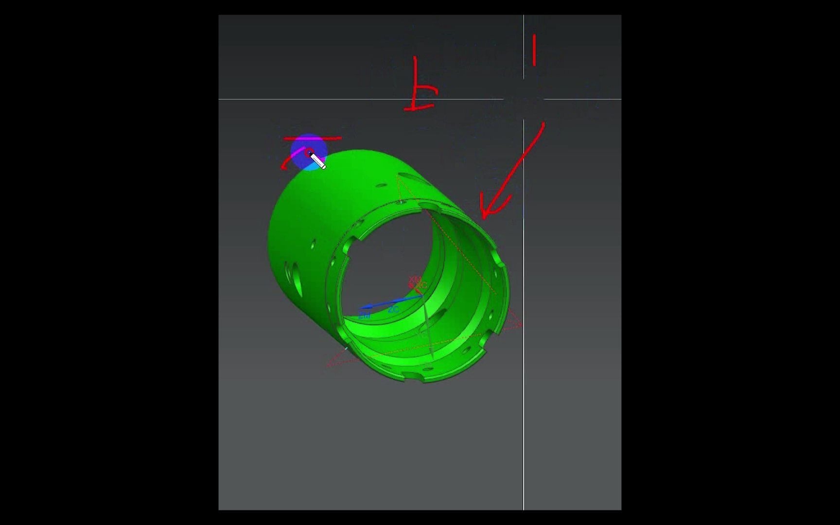 UG四轴流线驱动进到位置精准控制技巧