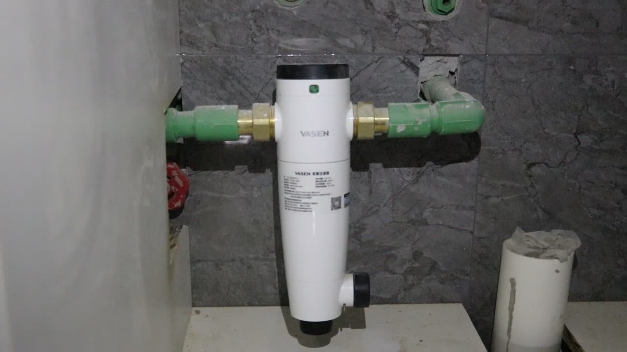 水路前端到底要不要装前置过滤器,师傅句句重点,实拍过滤效果