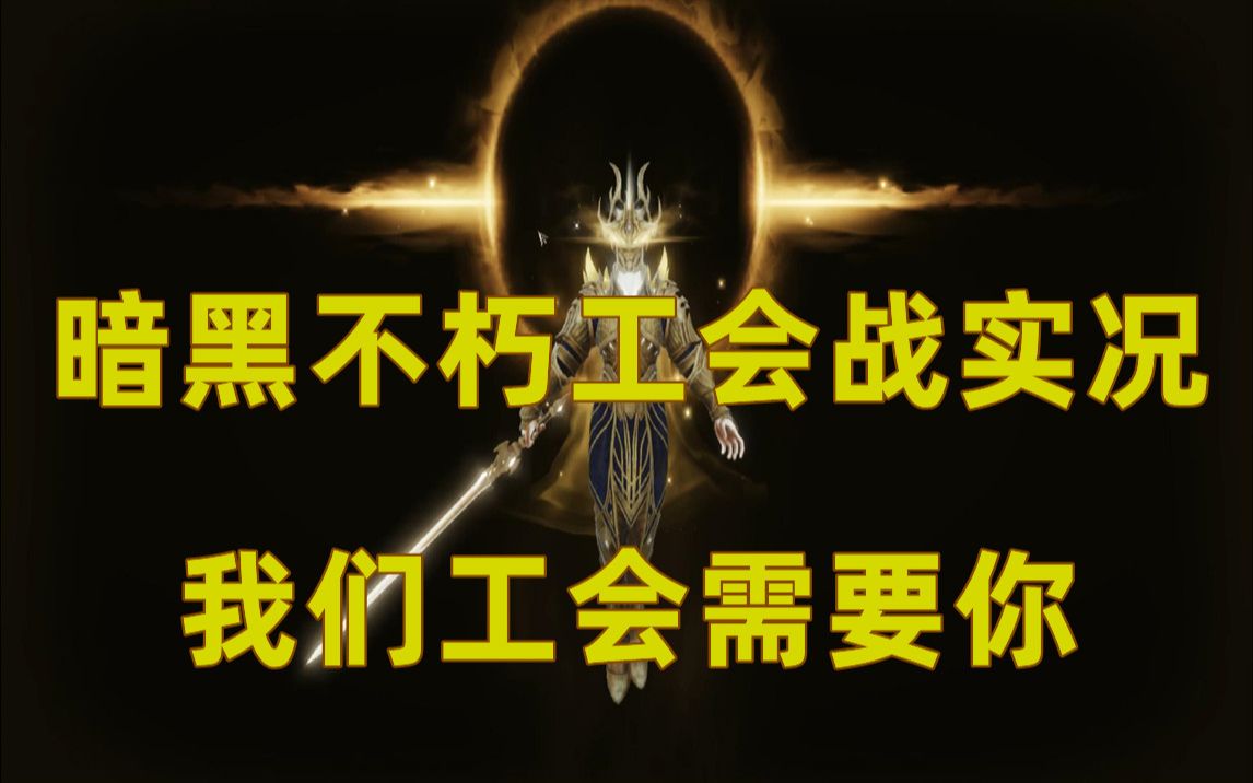 暗黑破坏神不朽工会战实况