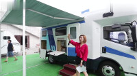 自动挡轻卡房车,30多万同级空间,室内还能体验凉爽夏天的感觉