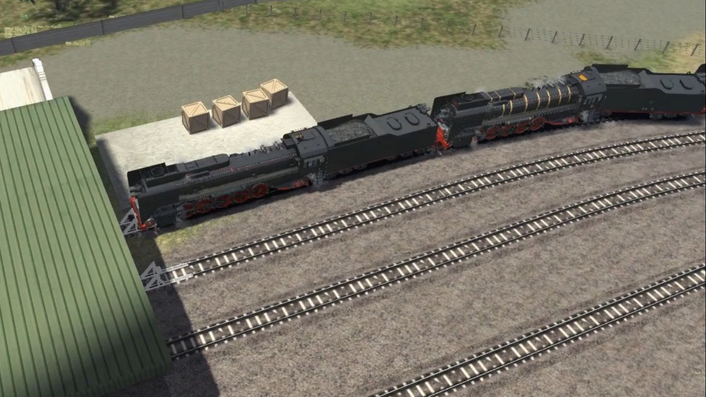 司炉醉酒行车惹大祸,1992年兰新线列车脱轨事故模拟_游戏热门视频