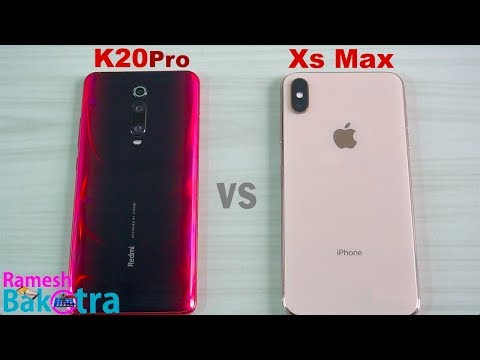 Redmi K20 Pro与iPhone Xs Max SpeedTest和摄像头对比