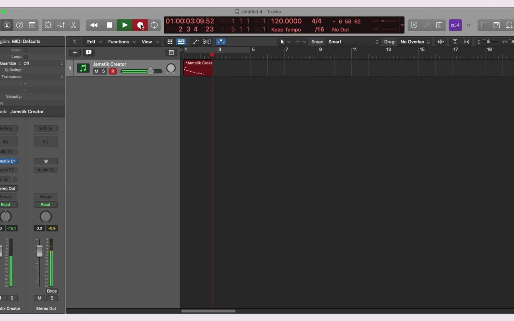 如何使用Logic Pro通过Jamstik Studio MIDI吉他创建吉他乐谱