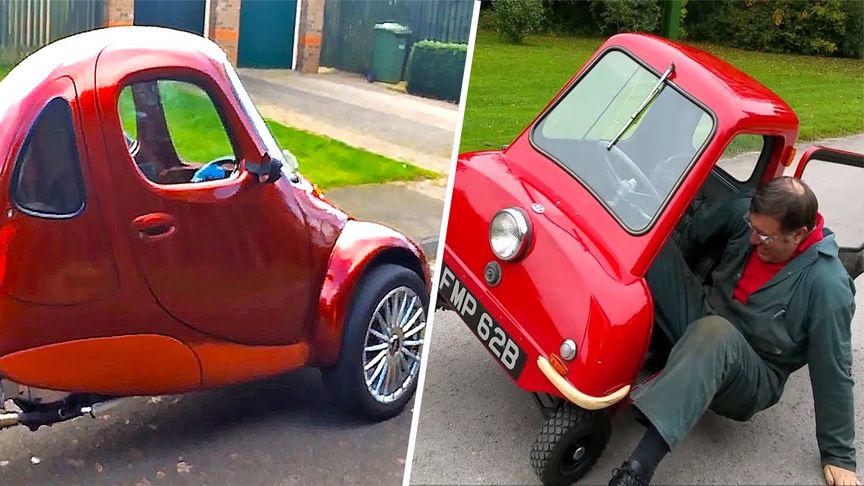 4辆十分迷你的汽车,造型独特,设计师的脑洞真大