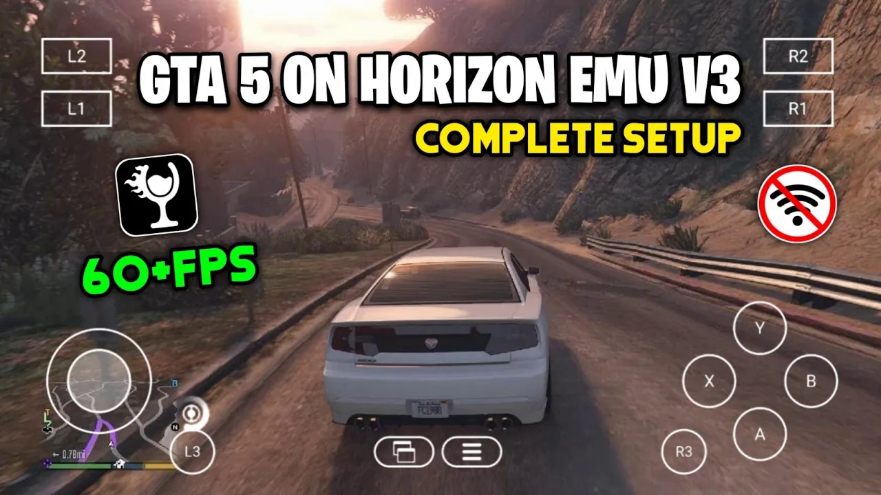 GTA5Horizon V3.0模拟器唱完60针下方视频有GTA5链接无需解压免费...