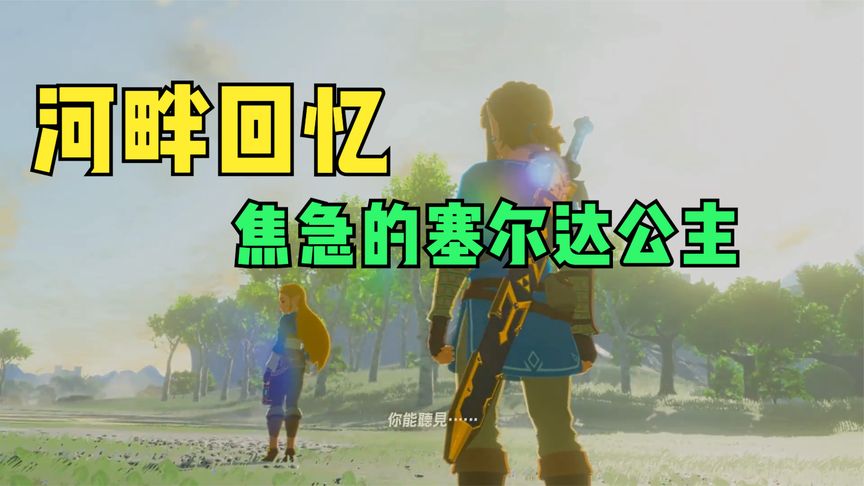 夜晚静谧的河畔,解锁公主与林克焦急回忆!塞尔达传说旷野之息45