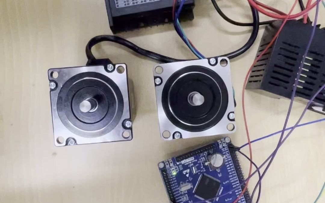 STM32步进电机基准脉冲插补实验_圆弧插补