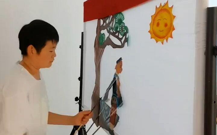 【皮影制作】创作灵感猪八戒什么都不晒就晒太阳,打败他的不是天...