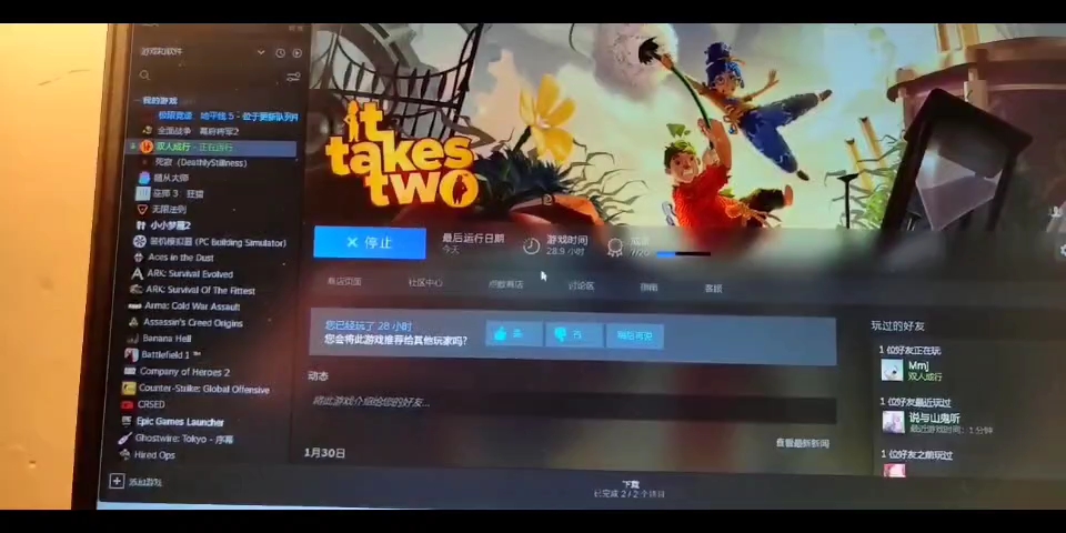 双人成行怎么都打不开,大佬能教教吗