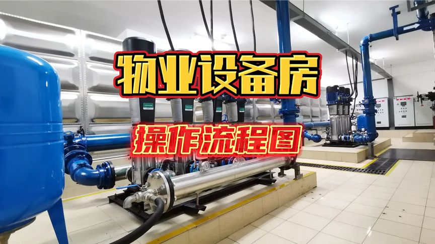 #工程#物业#流程图 设备房操作流程指引