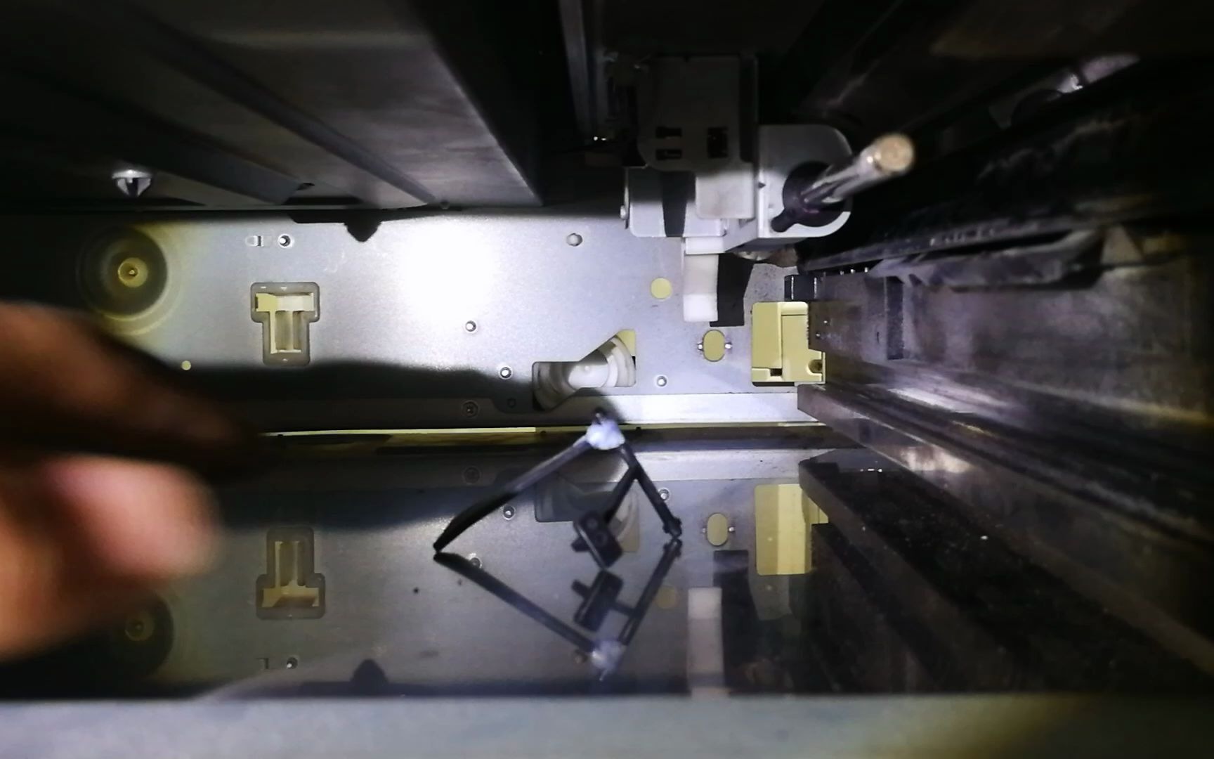 理光2014AD复印机纸盒提示无纸张的解决方法