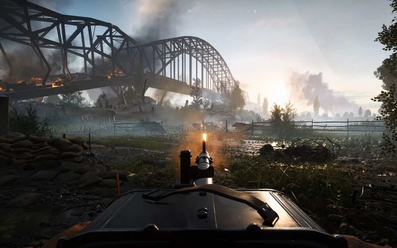 【4K60FPS】【21:9】第一个支持光线追踪的游戏!战地5—序章,最高...