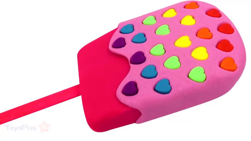 儿童创意手工:用橡皮泥做出可口的雪糕