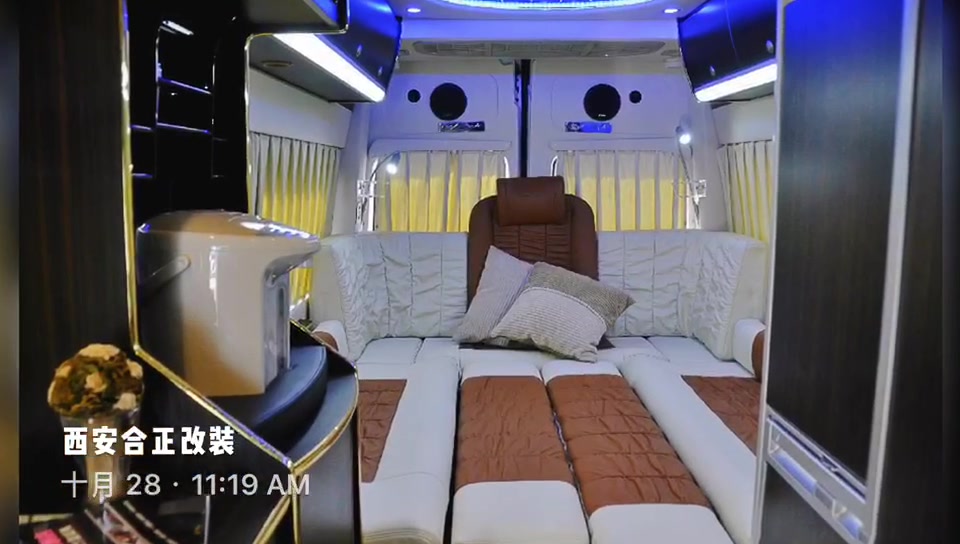 7座瑞风m4型改房车,合正给你脱胎换骨