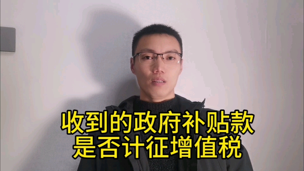收到的政府补贴款是否计征增值税?#税务师#CPA注册会计师#中级...