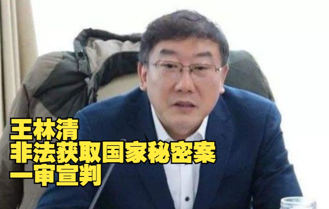 王林清非法获取国家秘密案一审宣判