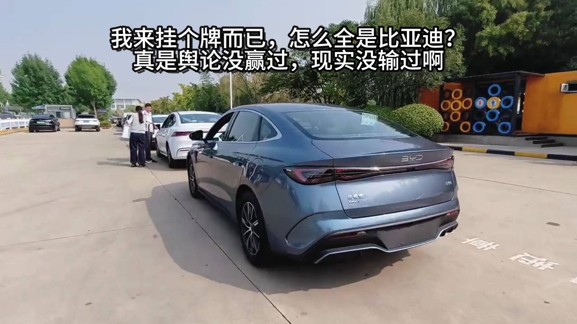 我只是来挂个牌而已,怎么全是比亚迪